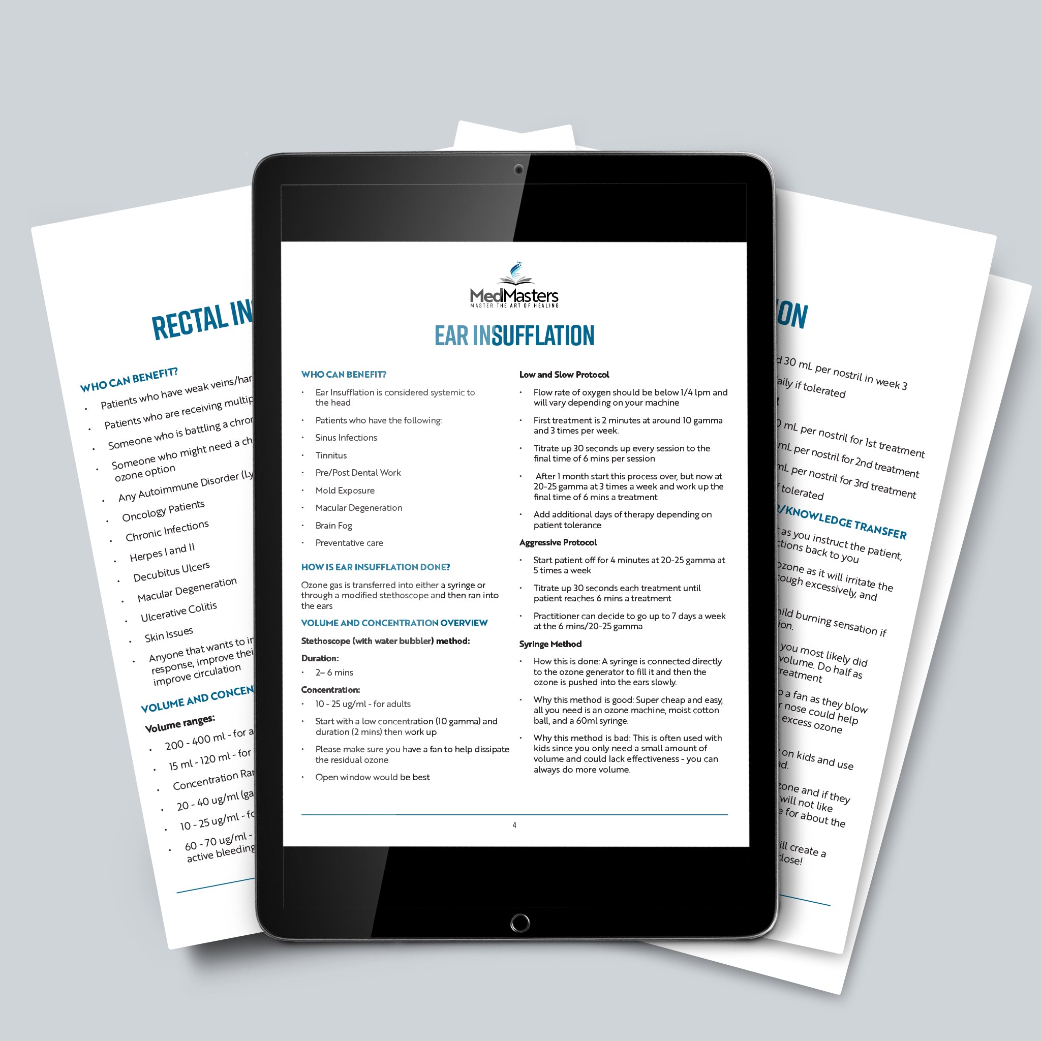 Ozone Insufflation Protocol Bundle – MedMasters