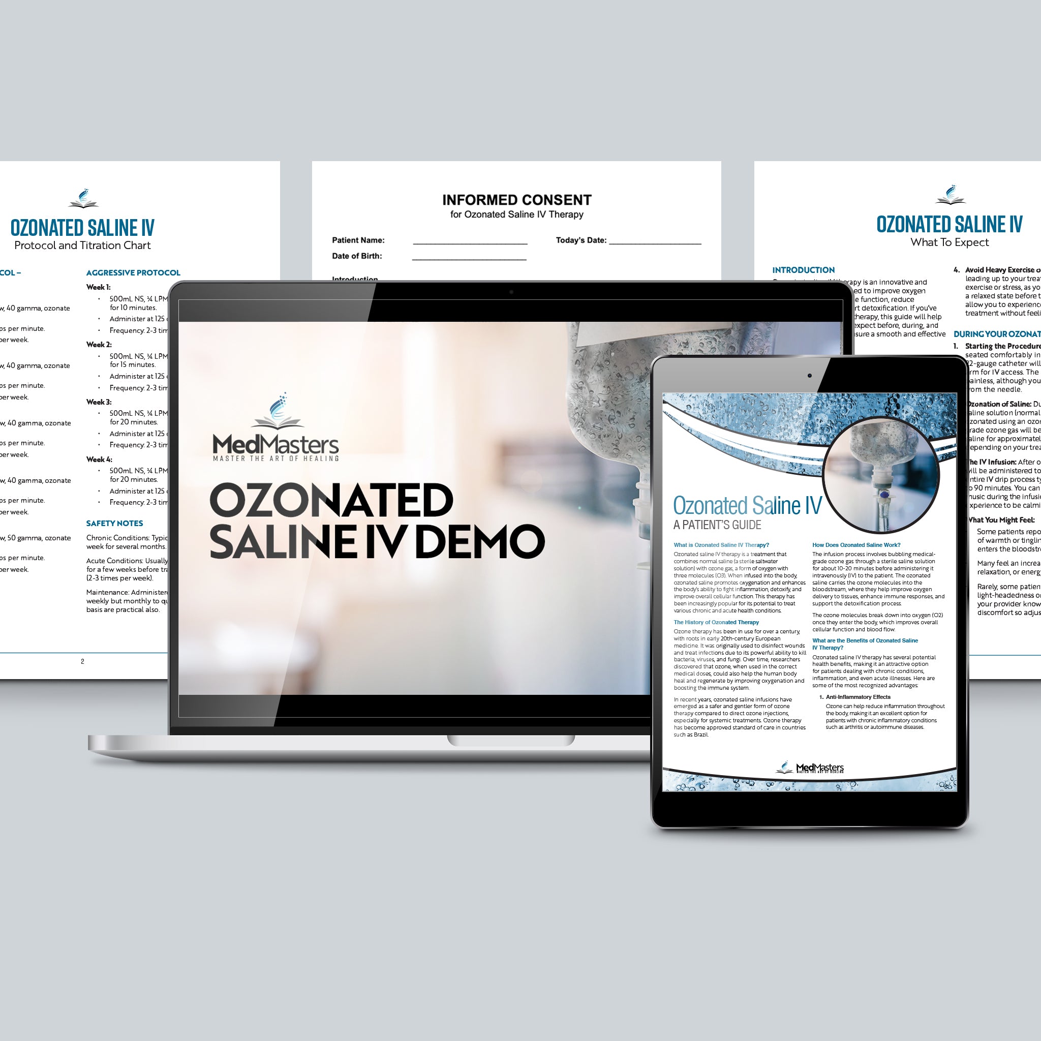 Ozonated Saline IV Onboarding Bundle – MedMasters